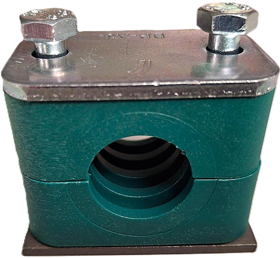 leidingbeugel ø30mm licht (2 bouten) compleet - Buisklemmen - Techno ...