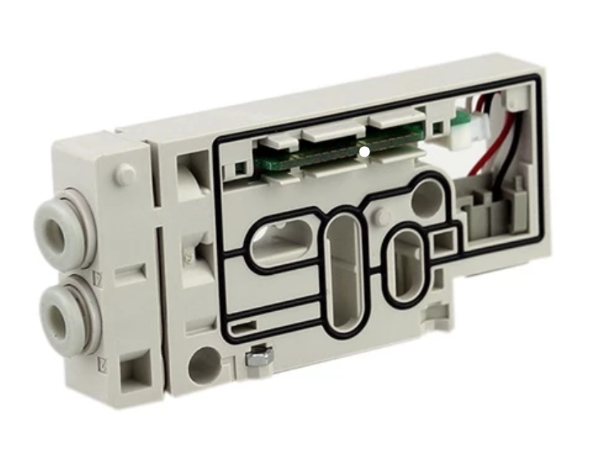 SMC SUP/EXH end block assembly silencer - SMC - Basisplaten - Techno ...