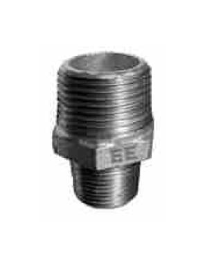 verloopnippel 1"x1/2" nr.245 verzinkt - Fittingen gegalvaniseerd - Techno Brabant